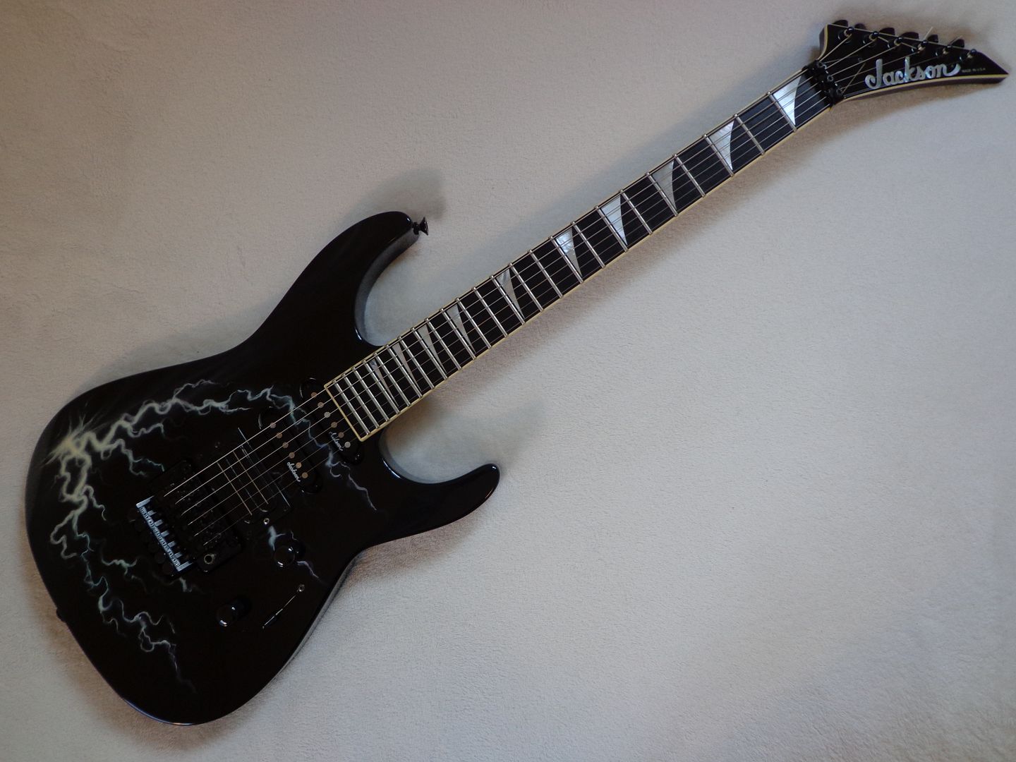 FT: Early 90's Jackson SL1 Lightning Sky - amazingly clean - Electric ...