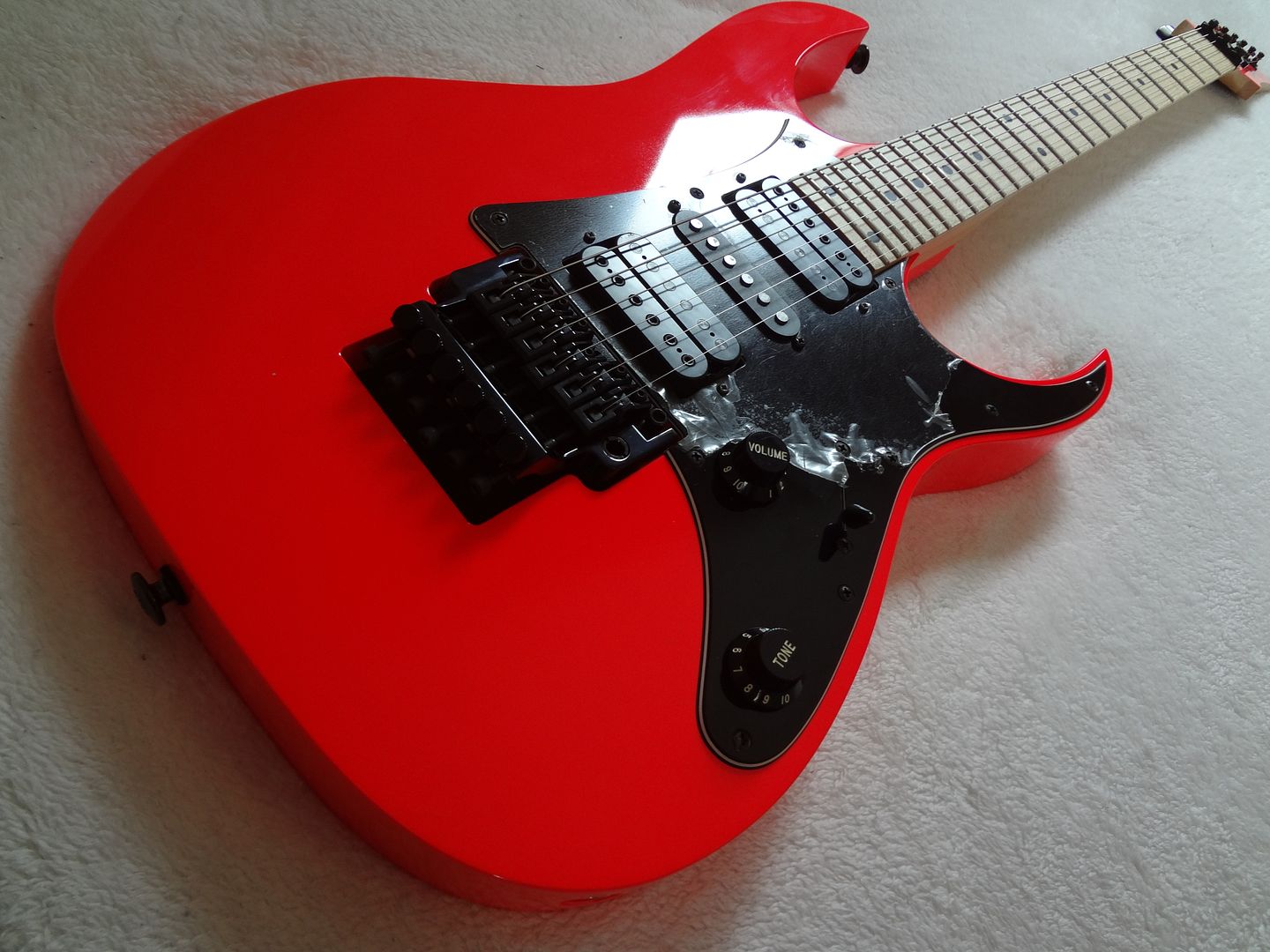 FT: Ibanez RG-550 Road Flare Red 20th Anniversary Reissue - Electric ...